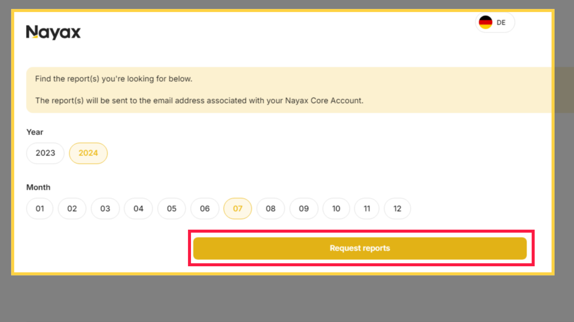 How to Access a Reimbursement Report